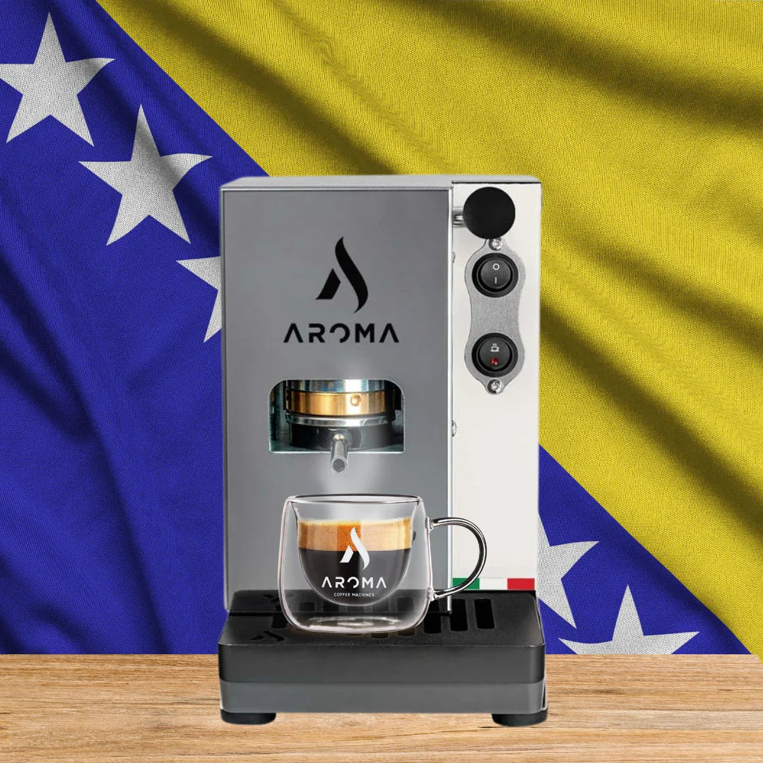 Aroma and Caffestro: An Exclusive Collaboration Brings Pod Coffee Mach